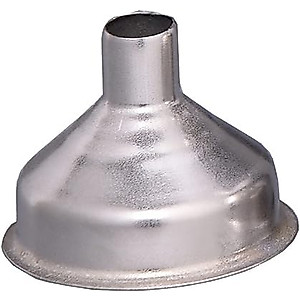 2Pcs Silver Small and Stainless Steel Funnel Suitable for Kinds of Hip Flasks Wine Pot Filler Attractive Design Funnels Specialty Tools and Gadgets 9MM