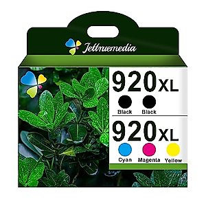 920XL Compatible Ink Cartridge for 920 XL Combo Pack for HP OfficeJet 6500a 6500 7500a 6000 7500 7000 E709 E710 Printer (5 Pack Black Cyan Magenta Yellow)