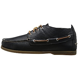 Sperry Men's Authentic Original Chukka Boot, Black Tumbled, 10.5 M US