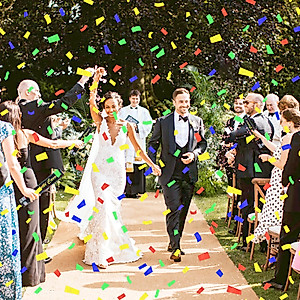 Confetti Cannon 12Inch Confetti Poppers 6Pack Biodegradable for Party Celebrations Party Poppers Confetti Shooter Biodegradable Confetti Cannon Bulk for Birthday Graduation Wedding Christmas NewYear