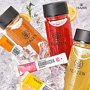 TEAZEN Eco Bottle-12oz 350ml, Reusable Drinking Water Bottle, Lightweight Leak-Proof Design-BPA Free- Wide Mouth & Easy to Clean (Classic)