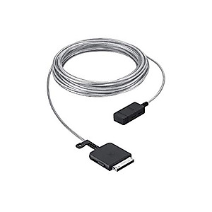 SAMSUNG 15m One Invisible Connect Cable for QLED 4K & The Frame TVs (2019) - White - VG-SOCR15/ZA