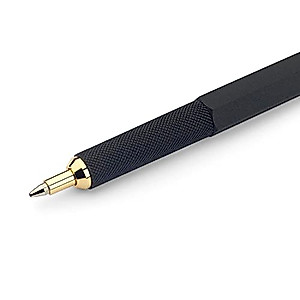 rOtring 800 Retractable Ballpoint Pen, Medium Point, Black
