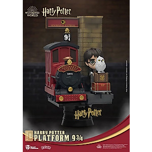Beast Kingdom Harry Potter: Platform 9 ¾ DS-099 D-Stage 6 Inch Statue,Multicolor