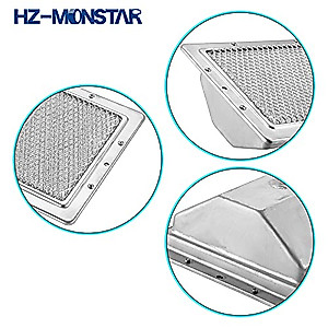 HZ-MONSTAR Ceramic Infrared DIY Heating Gas Burner, 8.66"x 6.69" (220x170mm) Infrared Heating Flame Ceramic Burner Head, Replacement Part for Outdoor Indoor Heater, BBQ Grill Stove, Oxyhydrogen Burner
