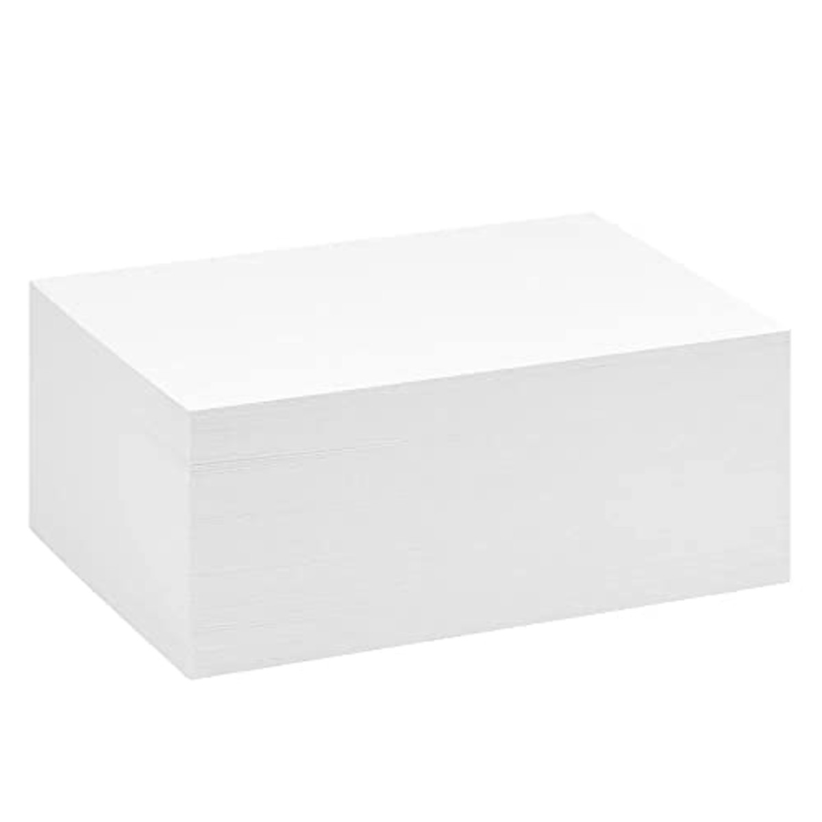 100 Pack of 3x5 inches Thick Heavyweight Index Cards on 110lb Card Stock - Perfect for Note-Taking, Studying, and Organization - Ideal for Classrooms, Office, and Home Use