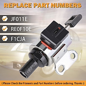 CVT Transmission Step Motor 2.0 2.5 Stepper Motor for 2009-2012 Nissan Altima Rogue SL SV AWD, 2007-2012 Sentra Dodge Caliber 2.5L 2.0L 4 Cylinder CVT Step Motor JF011E RE0F10E F1CJA Valve Body