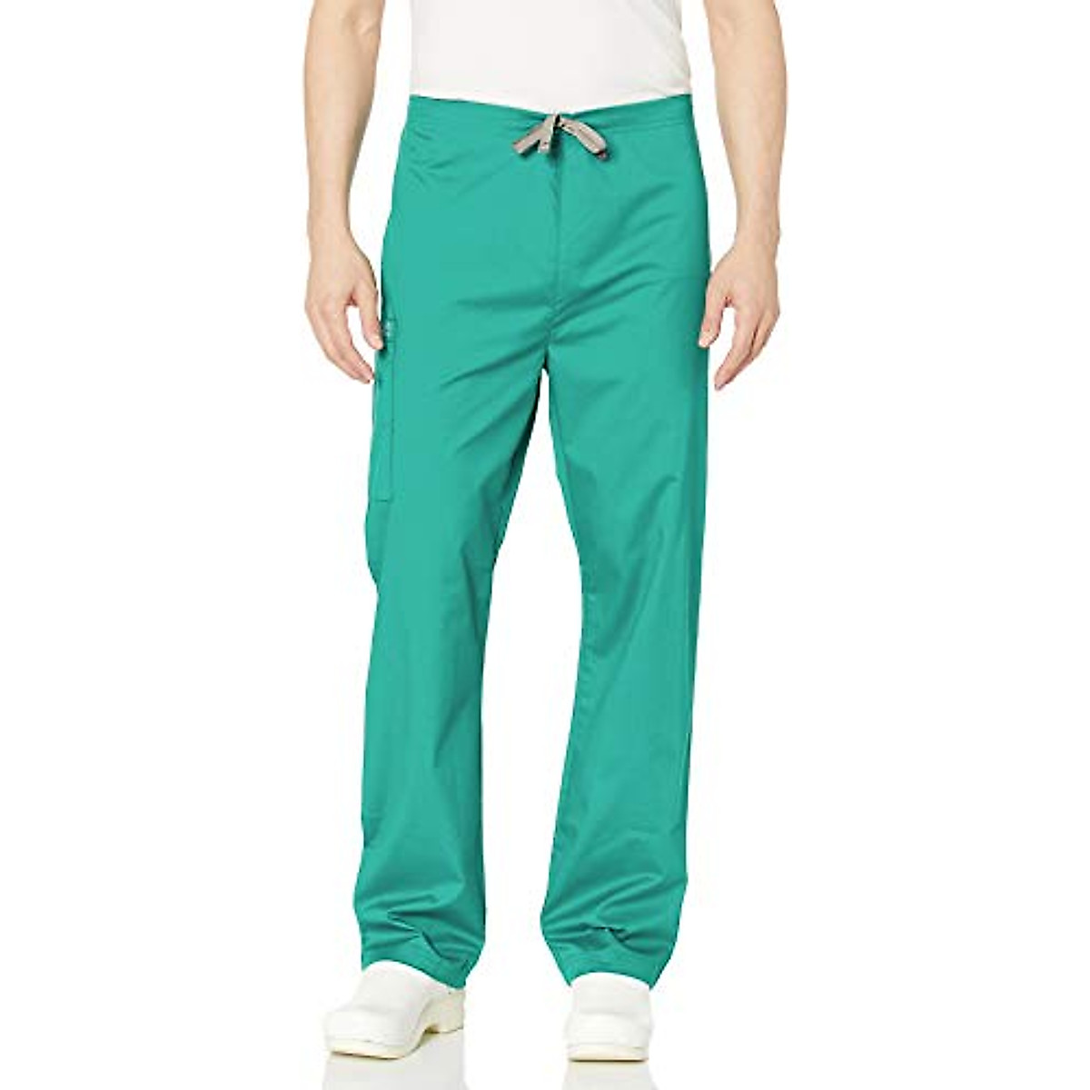 WonderWink womens Drawstring Cargo Medical Scrubs Pants, Surgical Green, Small US