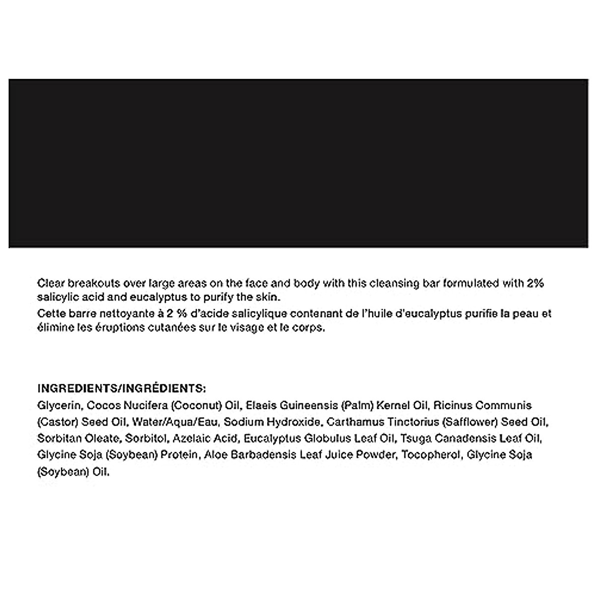 PCA SKIN Blemish Control Acne Cleanser Bar with 2% Salicylic Acid, Acne Wash for Face and Body, 3.2 fl oz Jar