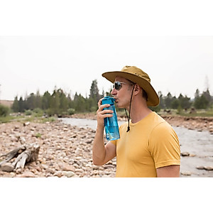 Lunatec Hydration Spray Water Bottle is a pressurized personal mister, camp shower and sport water bottle in one easy-to-use BPA free bottle.