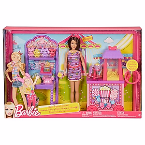 Mattel Barbie Sisters Popcorn and Souvenirs Playset