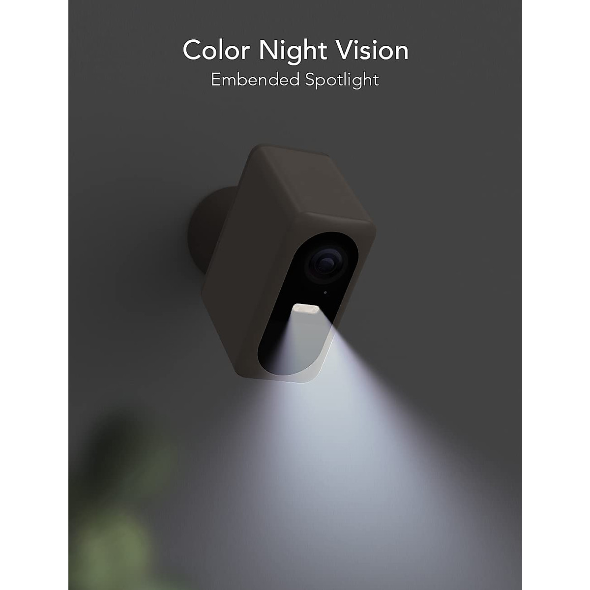 nooie pro Cam, Security Cameras Wireless Outdoor, 2K Solar Security Camera, Battery Powered WiFi Surveillance Camera, Two-Way Talk, Spotlight, Color Night Vision, Works with Alexa, Cloud/SD Storage