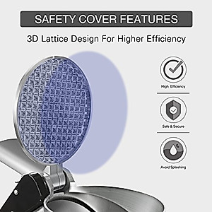 VIVOHOME Electric Ice Shaver Snow Cone Maker Machine Silver 143lbs/hr with Ice Pick for Home and Commercial Use