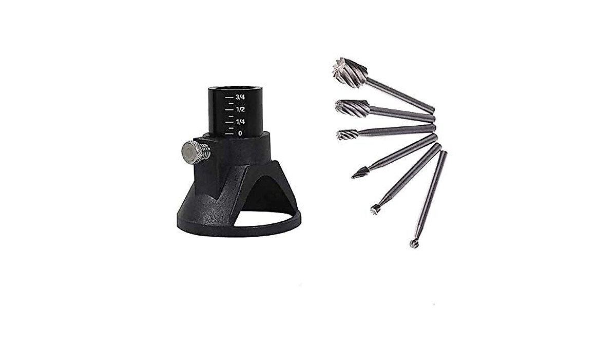 Preamer 6pc HSS Rotary Bit Set for Wood Carving