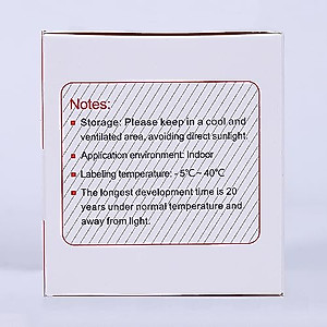 Phomemo Thermal Labels-for M110/M221/M220/M120/M200/M110S,1.57"x1.18"(40x30mm),230 Labels/Roll, for Barcode/Address/Mailing/Logo/Business/Home Tag