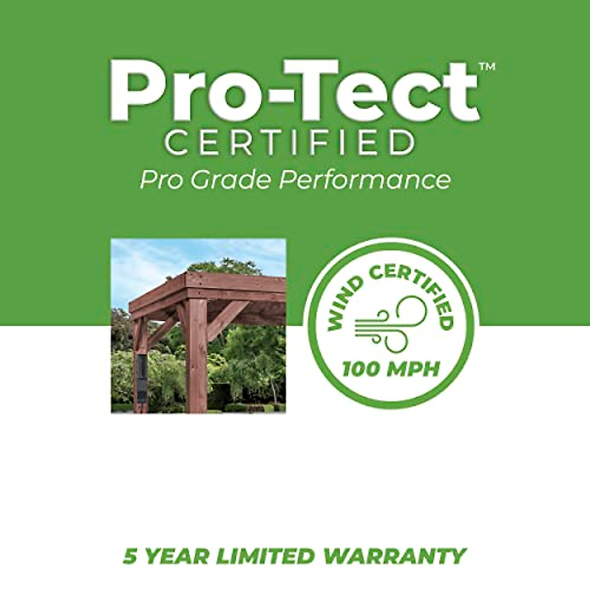 Backyard Discovery 14x10 Brockton All Cedar Pergola, Durable, Quality Supported Structure, Wind Resistant up to 100MPH, Rot Resistant, Electrical Outlet with USB, Deck, Garden, Patio