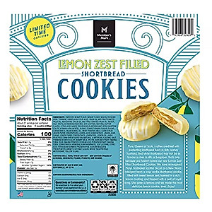 Member’s Mark Lemon Zest Filled Vanilla Shortbread Cookies (19 Ounce)