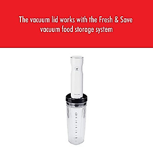 ZWILLING Enfinigy Personal Blender Jar with Drinking Lid and Vacuum Lid - Black