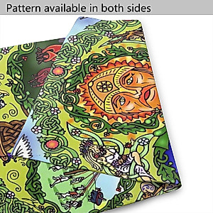 Bonfire Pagan Tree Maypole Seasonal Family Double Sided Garden Flag Outdoor Funny Decorative Flags For Garden Yard Lawn Decor Gift 12 X 18 Inch