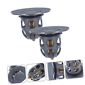 OSALADI 8 Pcs Drain Jumper Core Bathtub Stopper Strainer Tube Stops Universal Sink Drain Stopper Basin Stopper Bathroom Sink Plug Bathroom Sink Drainer Bathroom Drain Stopper Sink Stoppers