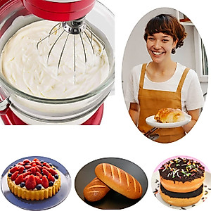 K5AWW Replacement Wire Whip for 5 Quart Lift Bowl 6-Wire Whip Attachment