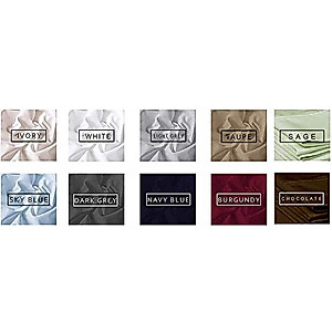 Impeccable Bedding Crib Bed Skirt Dust Ruffle, Standard Size Ruffled Bed Corners, 100 Microfiber Nursery Crib Toddler Bedding Skirt Gathered Baby Boys or Girls, 14 Drop (White), 28 x 5214 Drop