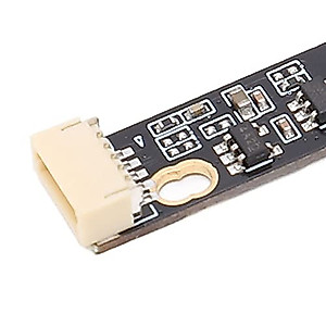 USB Camera Board, MJPEG Camera Module 66° No Distortion Durable 1MP Black for Restricted Locations. for Smart TV