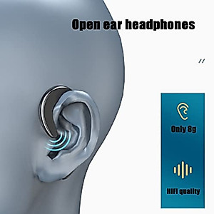 ESSONIO air Conduction Headphones Bluetooth Open Ear Headphones Open air Headphones IPX5 Waterproof Headphones
