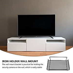 DECHOUS Router Wall Hanging Shelf Metal Mesh Tv Box Floating Shelf for DVD Player Projector Living Room Bedroom Kitchen Office