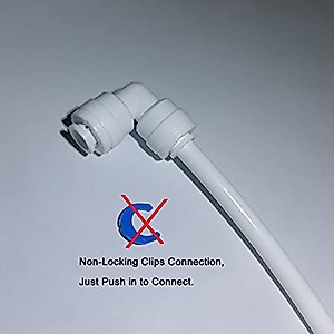 Malida Water Pressure Test Gauge Stainless for Aquarium Meter 0-1.6MPa 0-220psi Reverse Osmosis System Pump with 1/4