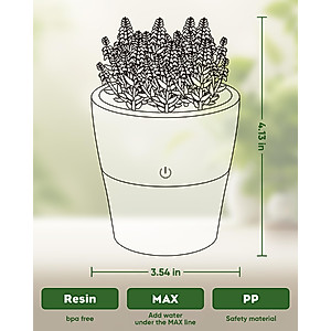 DqBaoKuan Small Humidifiers for Bedroom, Mini Fake Plants Portable Cool Mist Humidifier, USB Desk Personal Humidifiers for Baby Room Travel Bedside Office Home, 2 Mist Modes, 150ML