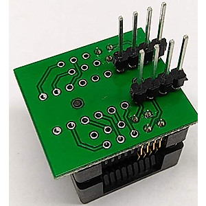 Davitu Electrical Equipments Supplies - CH341 CH341A USB programmer SOP16 DIP16 SOP8 DIP8 IC socket programer IC socket support many 24/25XX SPI flash EEPROM chip - (Color: CH341 programmer)