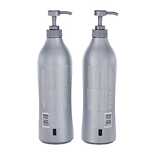 Recamier Professional Salon In +Pro Color Intensifier Hair Platinum Kit Shampoo and Treatment - Kit Tratamiento y Shampoo Intensificador de Color Platino para cabello