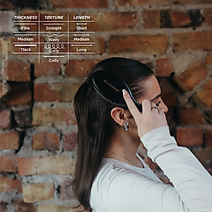 Denman Style and Shine Hair Brush for Slick Back Looks and Adding Glossy Shine to Hair with Soft Nylon Quill Boar Bristles for Sleek Smoothing, Detangling and Styling – Black, D81M