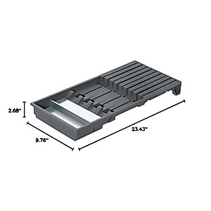 Blum 9809820 Ambia-Line Knife Holder ZC7M0200 Orion Grey