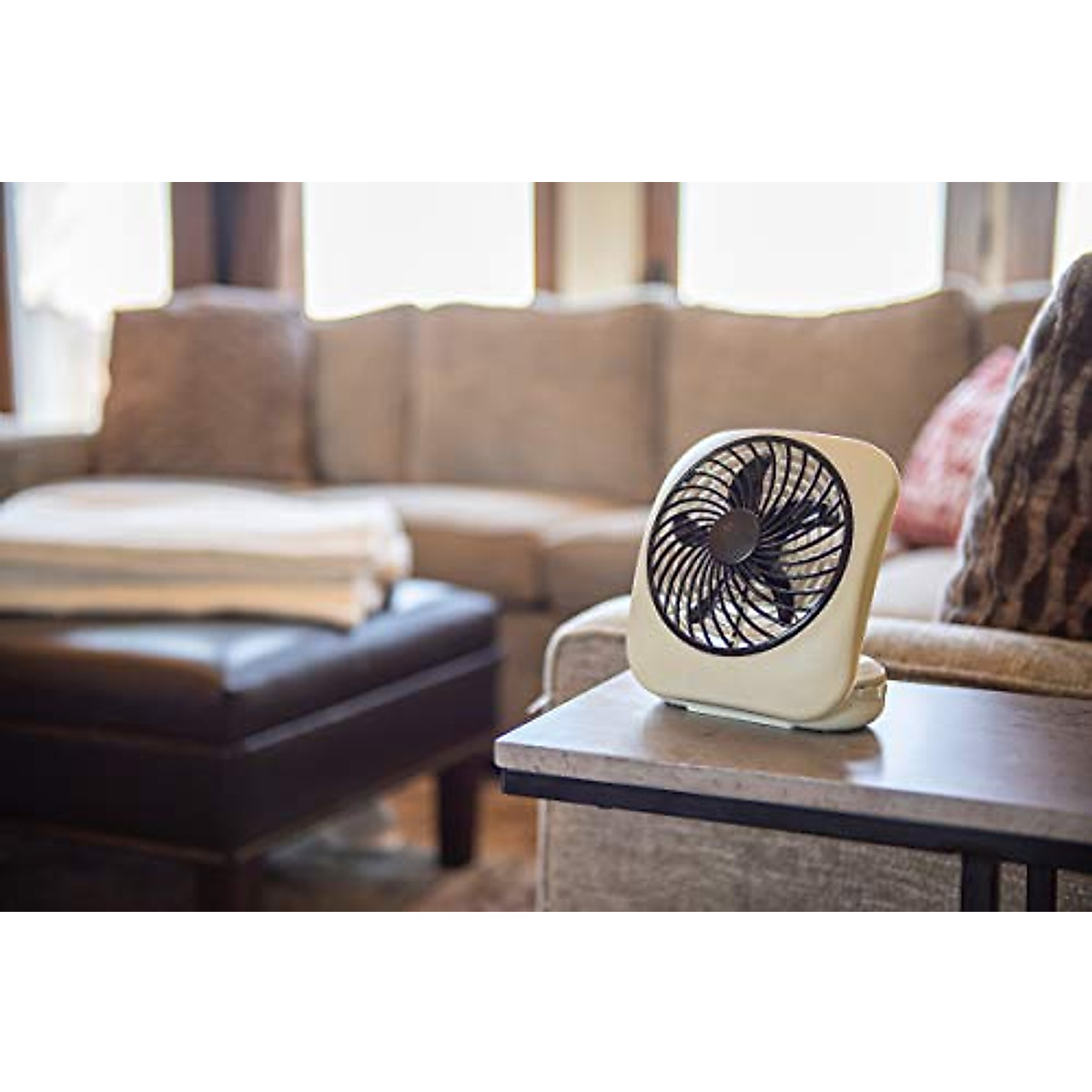 TREVA/O2COOL "Desk Fan,5"" dia. Blade,2 Speed", 1 ea (FD05004)
