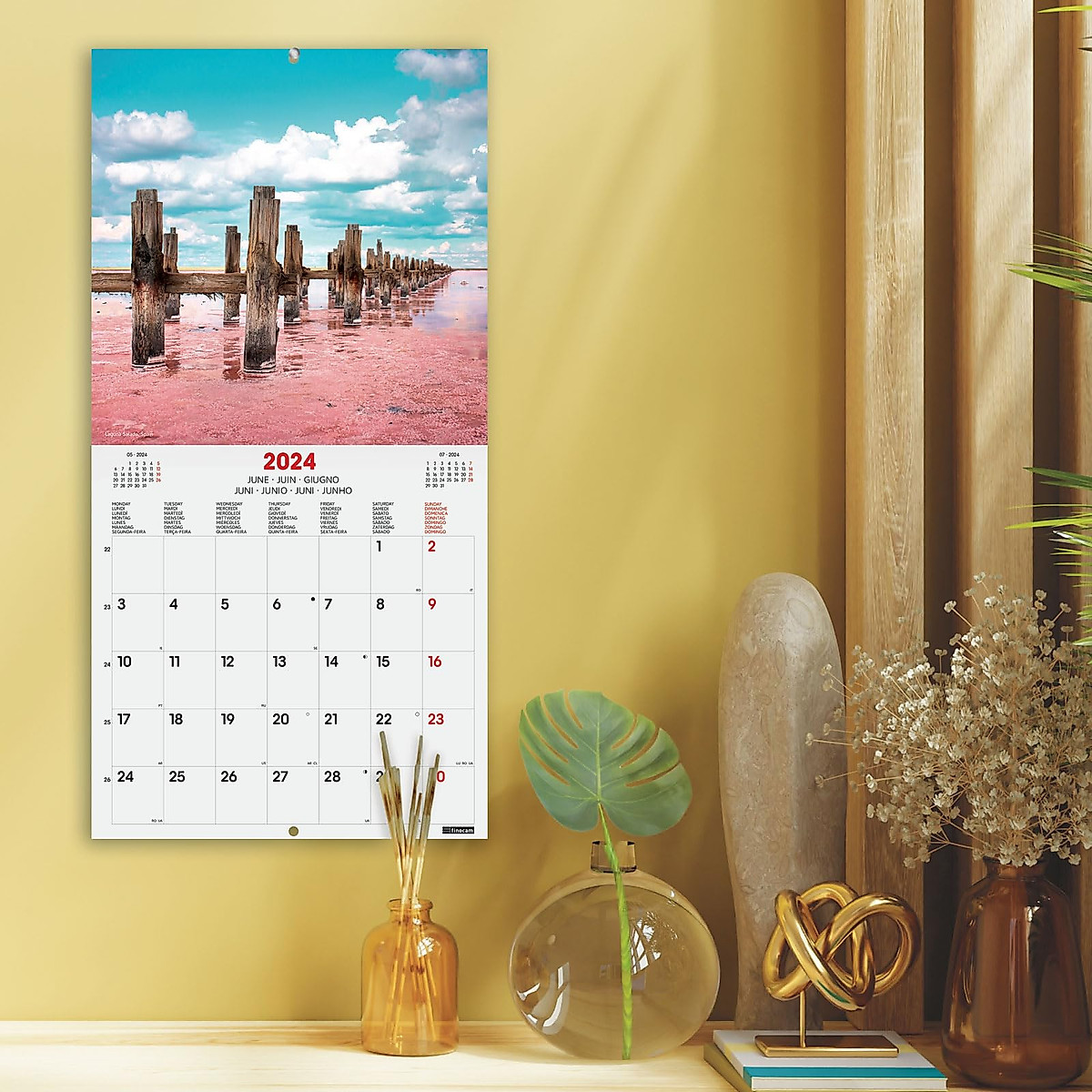 Finocam – Nature International Wall Photo Calendar 2024 January 2024 – December 2024 (12 months)