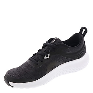 New Balance Women's 548 V1 Running Shoe, Black/Light Silver Metallic, 8 Wide