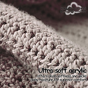 World's Softest Socks Classic Low - Comfortable Mens Socks (as1, alpha, l, regular, regular, Stone)