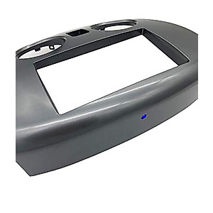 Radio Stereo Double 2 Din Dash Install Kit Mount Trim Bezel w/Wiring Harness and Factory Blue LED Compatible with Mitsubishi Eclipse