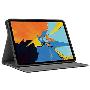 Targus Case for iPad Air 11-inch (M2), Pro 11-inch 4th gen. (2022), iPad Pro 11-inch (3rd, 2nd and 1st gen.) and iPad Air (5th and 4th gen.) 10.9-inch, VersaVu Classic Rotating Case - Black (THZ867GL)