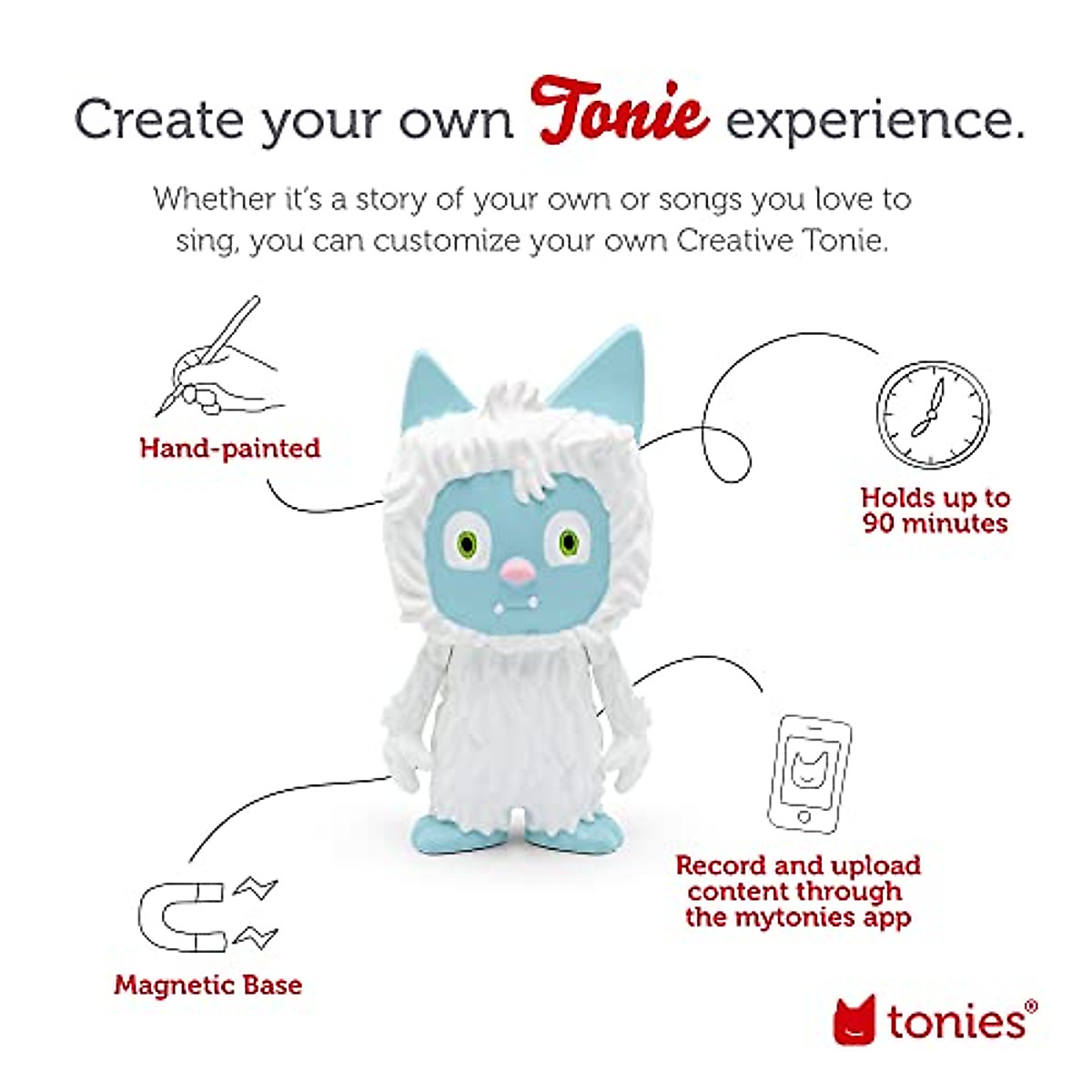 Tonies Yeti Creative Audio Character