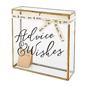 Mud Pie Advice & Wishes Box Set, White