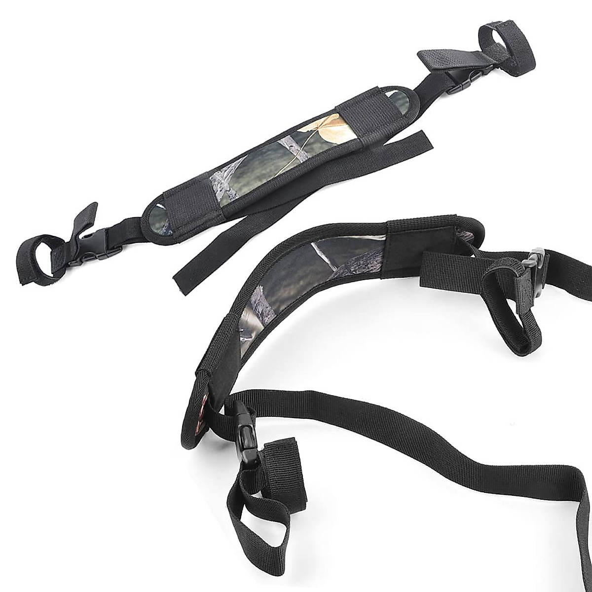 SHARROW Compound Bow Sling Archery Carrying Shoulder Strap Holder Compound Bow Accessories for Outdoor Hunting (camo)