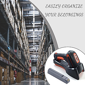 BAT-SCN01 Battery Replacement for Honeywell 3820 3820i 4620 4820 4820i 5620 6320 for Xenon 1902 for Hyperion 1302g for Granit 1911i 1981i for Voyager 1202g 1452g 1472g Handheld Barcode Scanner 2400mah