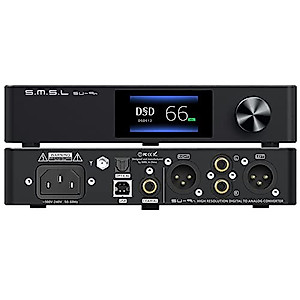 S.M.S.L SU-9n ES9038PRO XMOS XU208 Bluetooth 5.0 SMSL DSD512 RCA/XLR LDAC APTX/HD Decoder High Resolution Audio DAC