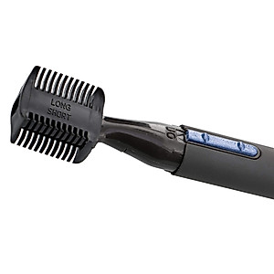 Barbasol Battery Powered Electric Dual Blade Fine Detail Trimmer with Stainless Steel Blades