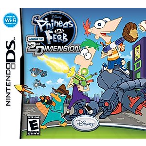 Phineas and Ferb: Across the 2nd Dimension - Nintendo DS