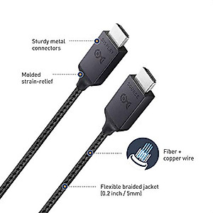 [Designed for Xbox Certified] Cable Matters Unidirectional Active 8K @60Hz Fiber Optic HDMI Cable 32.8 ft / 10m - Supporting 8K@60Hz 4K@120Hz HDR - Designed for Xbox, Compatible with PS5, Apple TV, PC