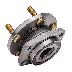 Detroit Axle - Front 2pc Wheel Bearing Hubs for 05-14 Subaru Outback Legacy, 2 Wheel Bearing and Hubs Assembly 2005 2006 2007 2008 2009 2010 2011 2012 2013 2014 Replacement